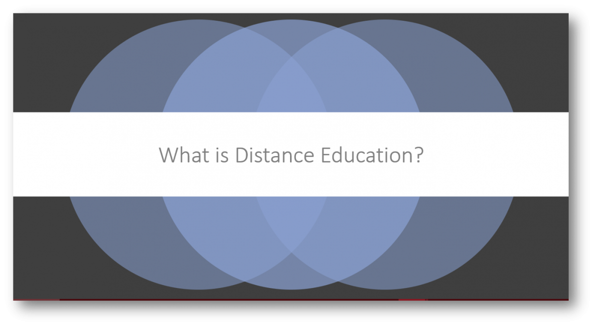 What is Distance Education? – Definitions and Delineations - WCET