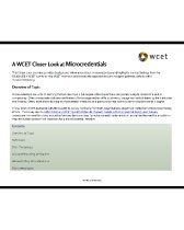WCET Closer Look - Microcredentials - WICHE Cooperative for Educational Technologies